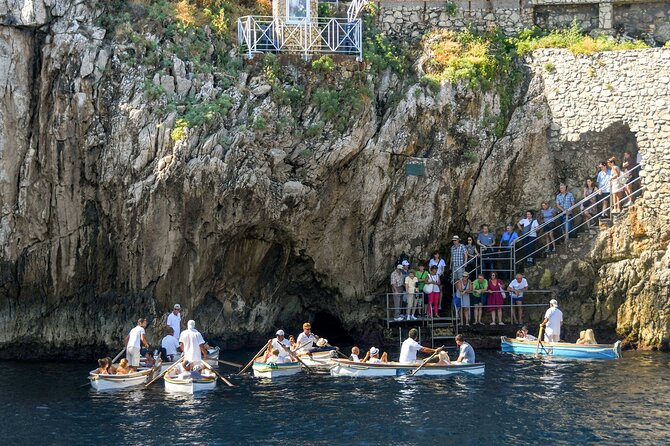 Small Group Tour From Sorrento to Blue Grotto, Anacapri and Capri - Strolling Through La Piazzetta