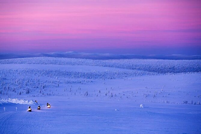 Snowmobile and Ice Fishing Experience - Cozy Bonfire Gathering