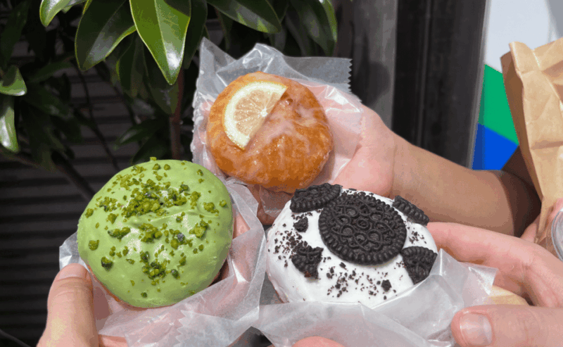 Tokyo Sweets Tour: Hidden Gems & Matcha at an Old Tea House - Indulging in the Japanese-Style Donuts
