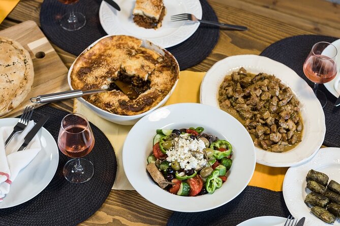 Traditional Greek Cooking Class and Lunch or Dinner With an Acropolis View - Inclusions and Logistics for Your Cooking Class