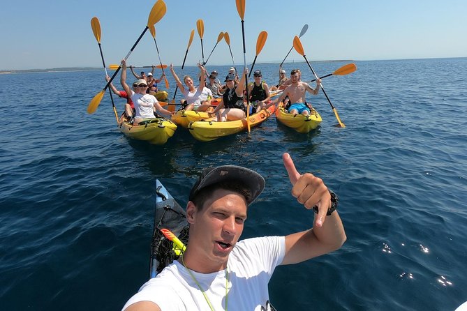 TRANSPARENT KAYAKING or SUP-ing AROUND ISLANDS - Relaxing at Mali Portic Beach
