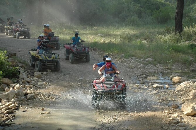 Alanya 3 in 1 Combo Full Day Tour Rafting Zipline Quad Bike - White-Water Rafting Experience