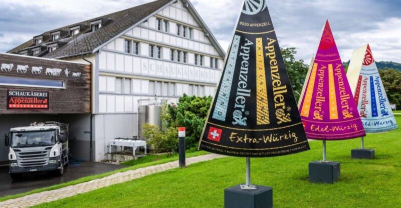 Appenzell: Appenzeller Demonstration Dairy Ticket & Tastings - Panoramic Views of Alpstein Massif
