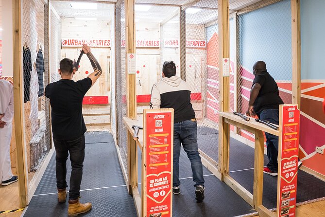 Axe Throwing 1 Hour Session - Safety Measures and Equipment