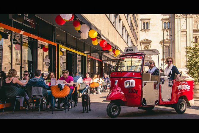 Budapest Private Tuk Tuk Tour With Wine Tasting and Cheese Platter - Concluding With Wine and Cheese