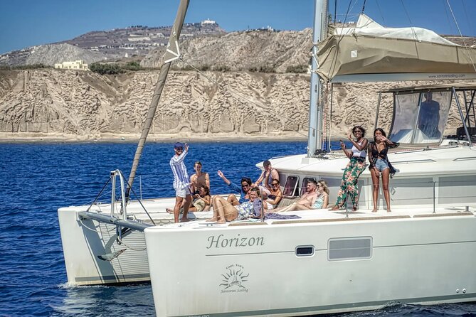 Deluxe Santorini Sailing With BBQ and Drinks Shared Tour - Culinary Delights on Board