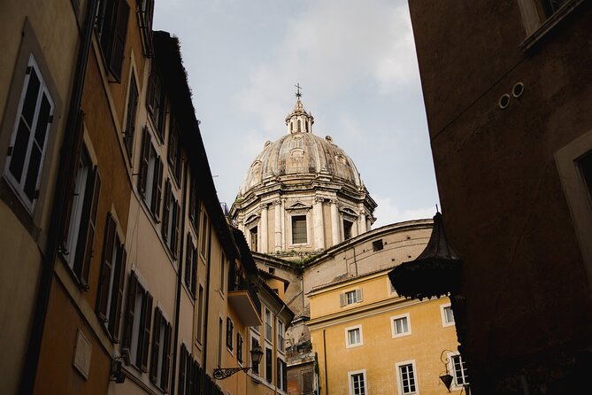 Devour Rome Trastevere/Jewish Ghetto Food Tour Rooftop Aperitivo - Crafting Your Own Spritz on the Rooftop With Basilica Views