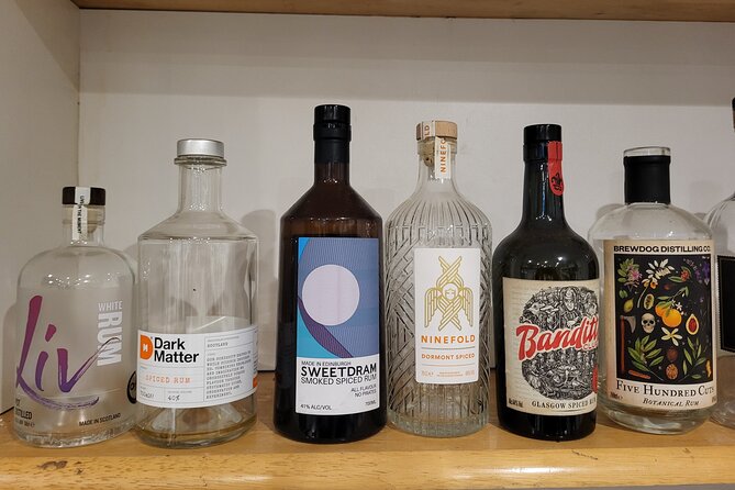 Distillery Class Bottle of Rum in Edinburgh - Important Considerations