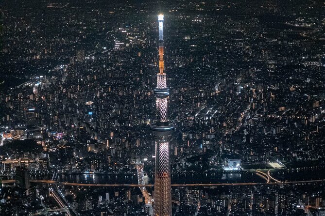 【22 Mins】Tokyo City Lights Helicopter Tour : Skytree+Asakusa - What to Expect