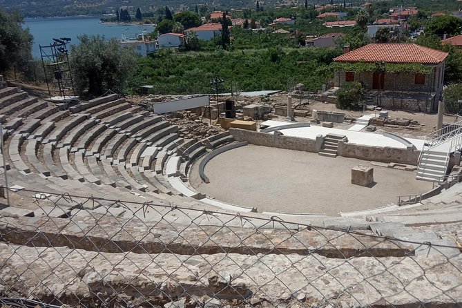 Epidavros Sea Kayak at the Ancient Sunken City Tour, Small Ancient Theater - Kayaking Through the Sunken City