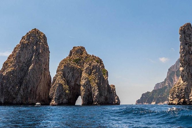 Exploring Capri and Anacapri From Rome - Sea and City Sightseeing Tour - Boat Tour of Capris Coastline