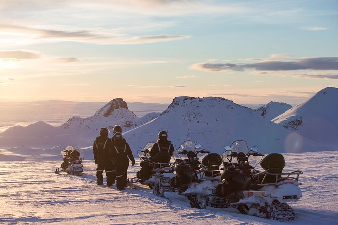 Golden Circle and Glacier Snowmobiling Day Trip Review - Gullfoss Waterfall