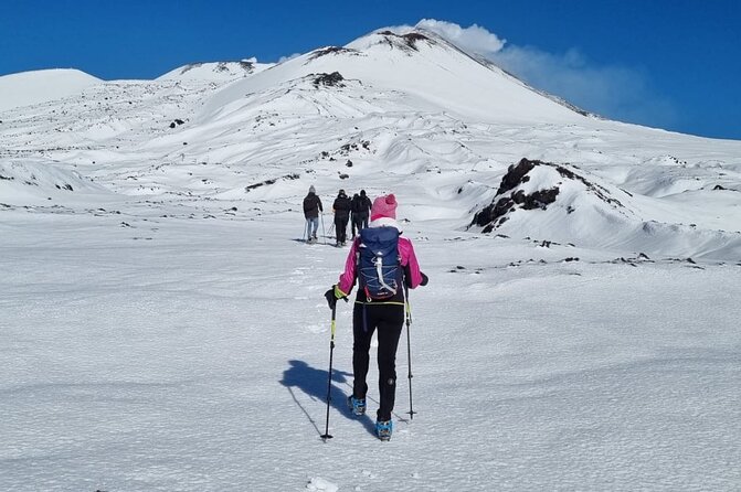 Hike Near the Summit Craters up to the Maximum Safe Altitude Currently Foreseen - Preparing for the Hike