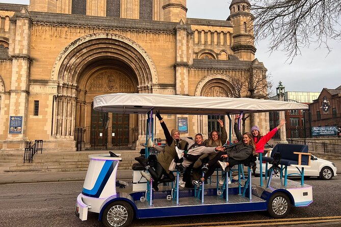 Luxury Party Bike Tour of Belfast City (Individual Seat) - Meeting Point and Pickup