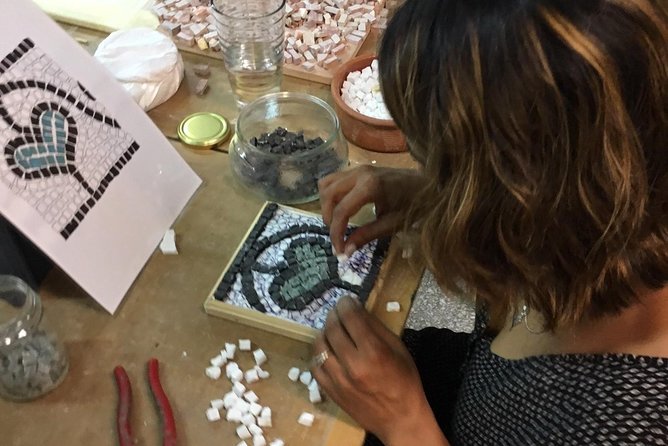 Make Your Own Athenian Mosaic Art Piece Souvenir to Take Home in Just 3 Hours! - Mosaic Techniques and Materials