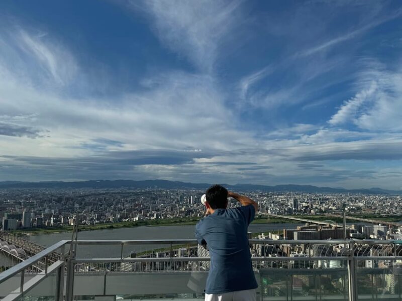 Osaka: 1-Day Private Tour - Sky Bldg Castle Namba Shinsekai - Namba