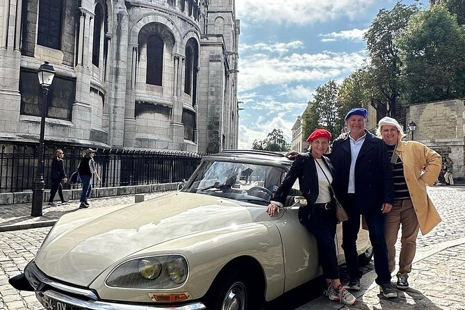Paris Private Guided Tour in a Vintage Open Top French Car - Booking Information