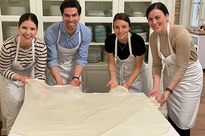 Stretched Strudel Making Class (2 Different Fillings) - The Art of Strudel Making