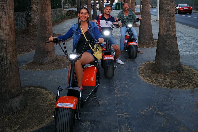 Sunset or Morning Guided Tour by E-Chopper 2 Seat : Maspalomas - Discover Architectural and Natural Wonders