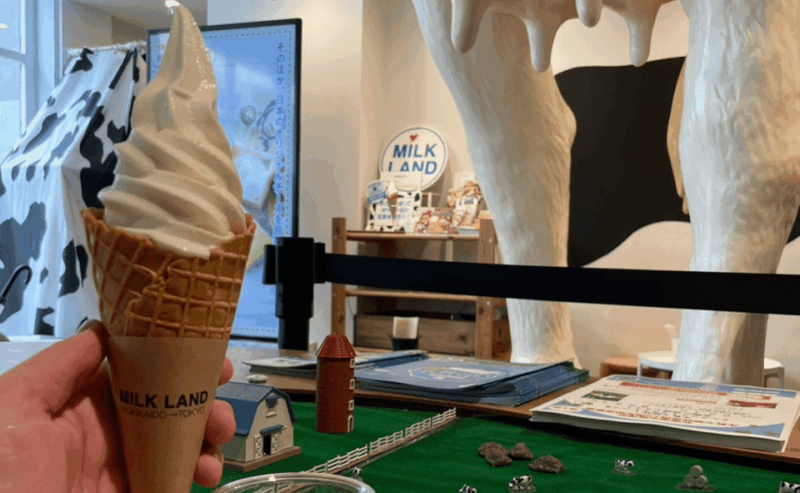Tokyo Sweets Tour: Hidden Gems & Matcha at an Old Tea House - Savoring the Hokkaido Ice Cream