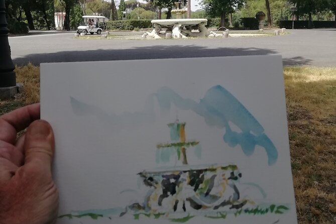 Watercolor Private Tour at Villa Borghese Rome With Guido - The Unique Environment of the Tour