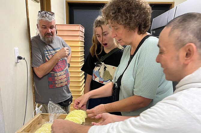 Yokohama Ramen Adventure From a Local Noodle Factory to Home - Bonding With the Host Family
