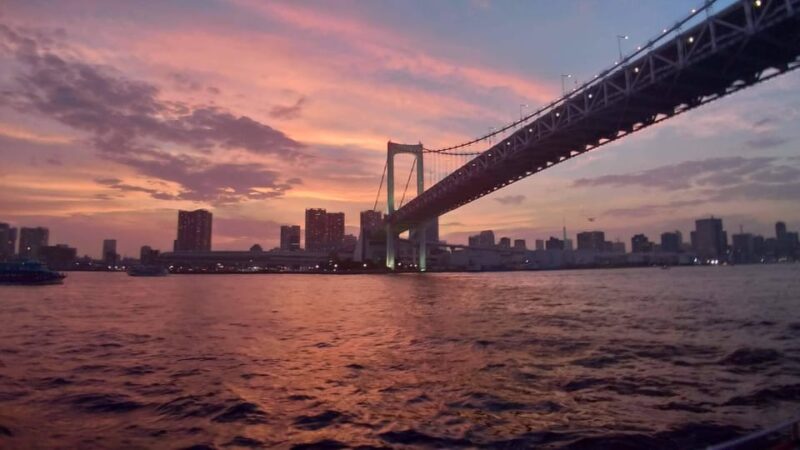 2 Hours Private Cruising Boat Tour;Tokyo Bay & River - Starting Location and Availability