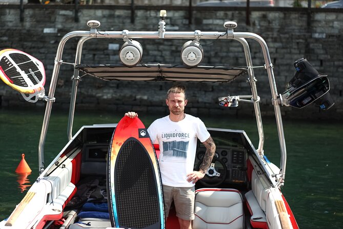 2H Wakeboard and Wakesurf on Lake Como With Mastercraft Boat - Explore Lake Como