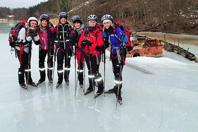 A Day on the Ice in Stockholm - Returning to the City