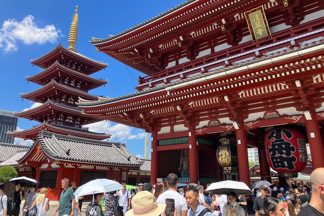 Asakusa, Tokyo: Rickshaw Experience and Highlights Walking Tour - Enjoy Panoramic Views From the Observation Deck