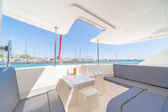 Athens Semi Private Sunset Catamaran Cruise - Onboard Activities