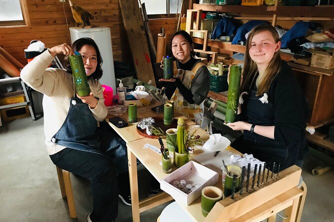 Bamboo LED Lantern Making Experience in Kyoto Arashiyama - Unique Keepsake Creation