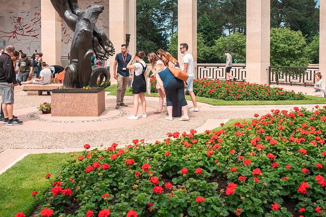 Caen Memorial Museum Admission and Guided Tour of D-Day Sites - Visiting the American Cemetery