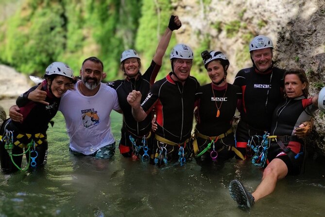 Canyoning in the Water - Kourtaliotiko Gorge - Preparing for the Canyoning Tour