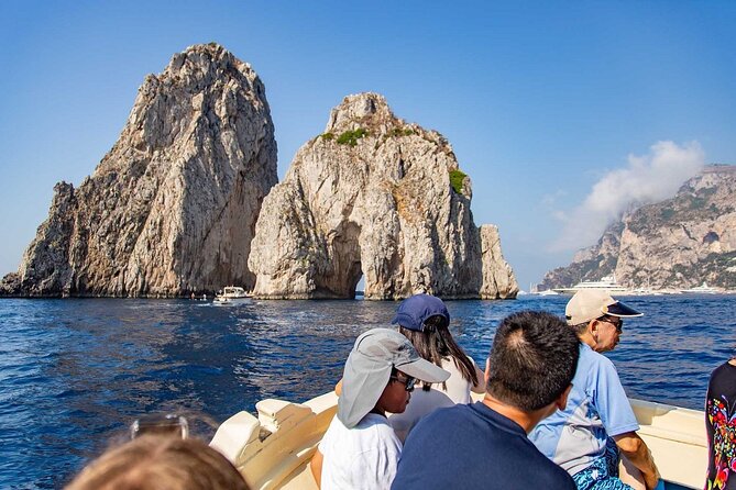 Capri Boat Tour From Sorrento With Lunch on Board and Snorkeling - Snorkeling and Swimming Opportunities