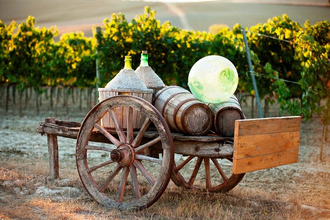 Chianti Classico, Montalcino, Montepulciano by Minivan: Wine Tastings & Lunch - Savor a Tuscan Farmhouse Lunch in Montalcino
