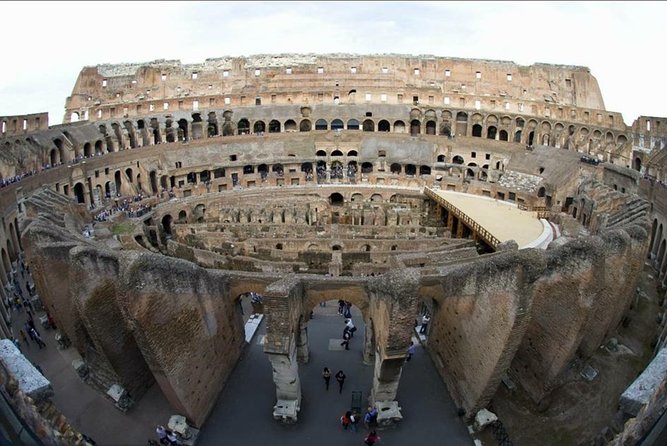 Colosseum Arena Floor Guided Tour- Up To 6 People - Navigating the Colosseum Arena Floor