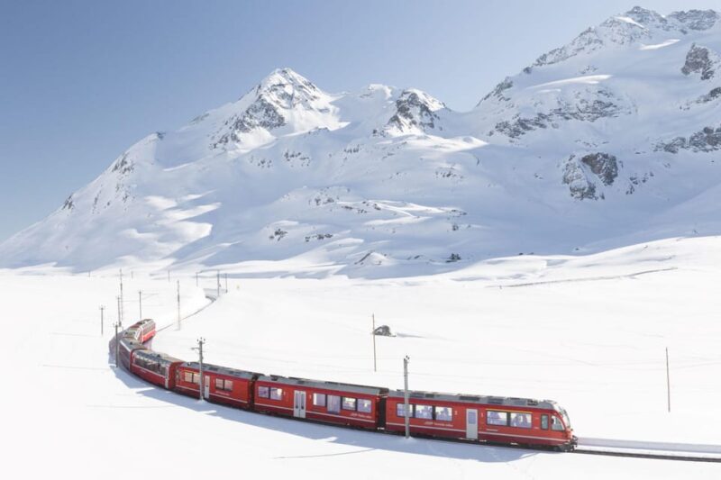 From Milan: Bernina Train, Swiss Alps & St. Moritz Day Trip - Inclusions and Exclusions of the Tour