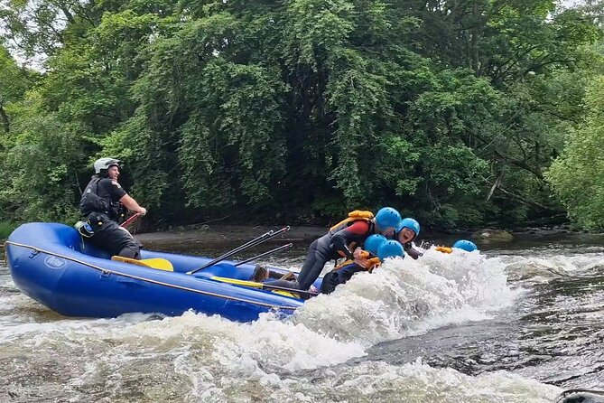 FUN White Water Rafting - Enjoying the Welsh Countryside