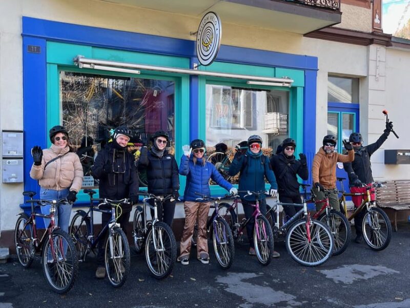 Interlaken Winter Bike Tour: Rivers, Lakes and Hot Chocolate - Crossing the Schaalbrücke