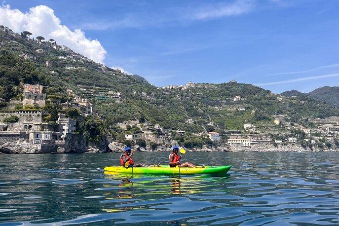Kayaking&Snorkeling in Amalfi Coast, Maiori, Sea Caves and Beach - Kayaking Through the Sea Caves