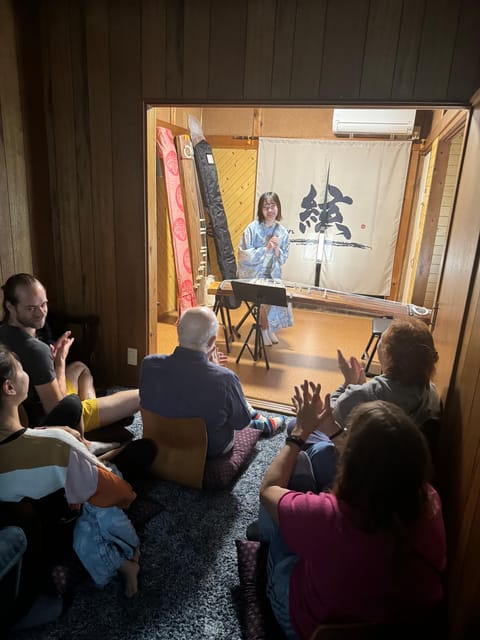 Kyoto: Japanese Music Concert and Music Class Experience - Inclusions and Exclusions