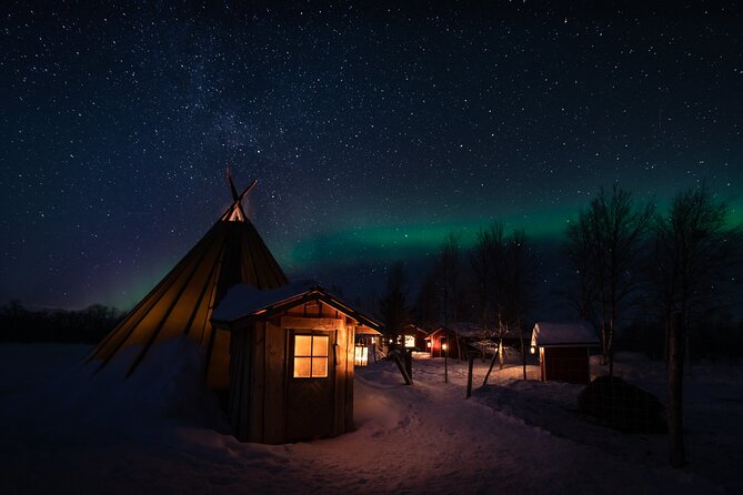 Northern Lights Tour to Lake Inari From Ivalo, Reindeers & Dinner - Experiencing the Northern Lights