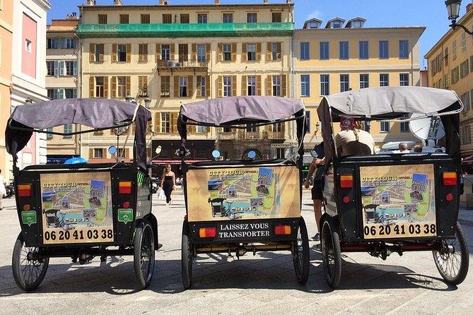 Original Nice City Tour ( Pedicab-Vélo Taxi) - Discovering Inaccessible Areas by Public Transport