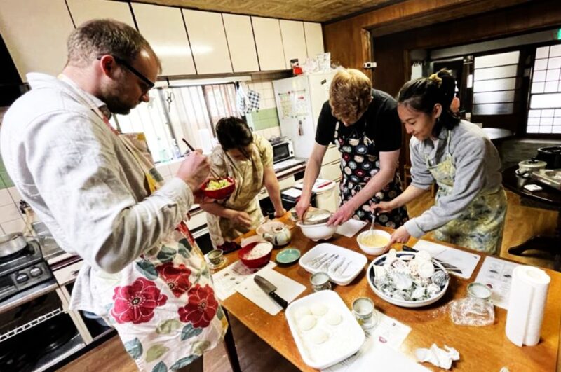 Osaka Authentic Tempura & Miso Soup Japan Cooking Class - Meal Tasting and Tea Pairing