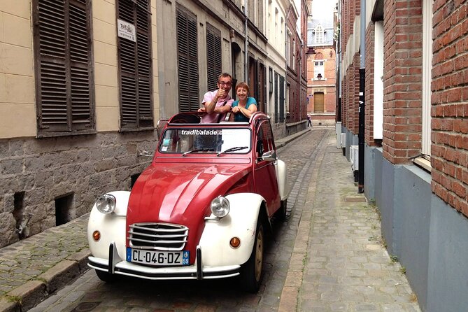Private Lille Tour by Classic Convertible 2CV With Champagne - Perfect for Special Occasions