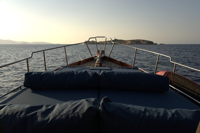 Semiprivate Trip on 50FT Traditional Wooden Boat With Greek Lunch - Exploring the Crystalline Waters