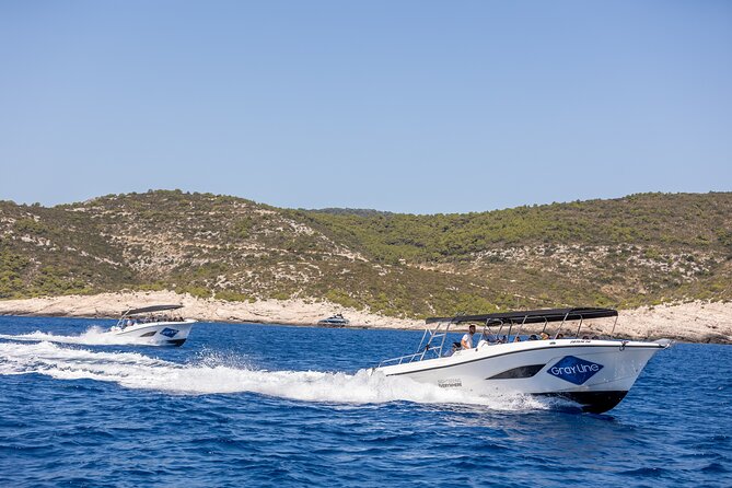 Split or Trogir: Blue Cave, Vis, and Hvar Speedboat Day Tour - Snorkeling in the Blue Lagoon