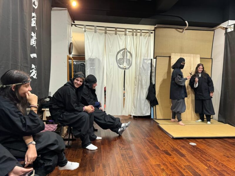 Tokyo: Shinobi Samurai Premium Experience at Ninja Clan Dojo - Spectator Admission