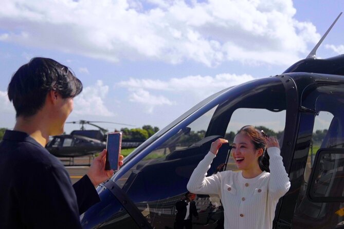 [TOKYO→FUJI] Helicopter Oneway Transfer 35mins - Arrival at Glamp Dome Fuji Oshino